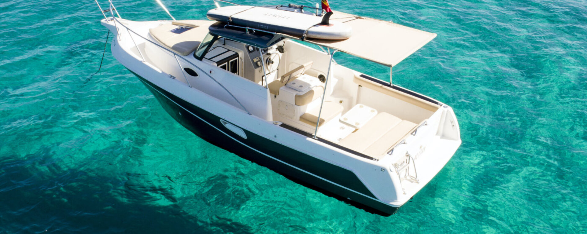 Boat rental in Marina Ibiza | Faeton Moraga 780 for 7 people | FortyTwo ...